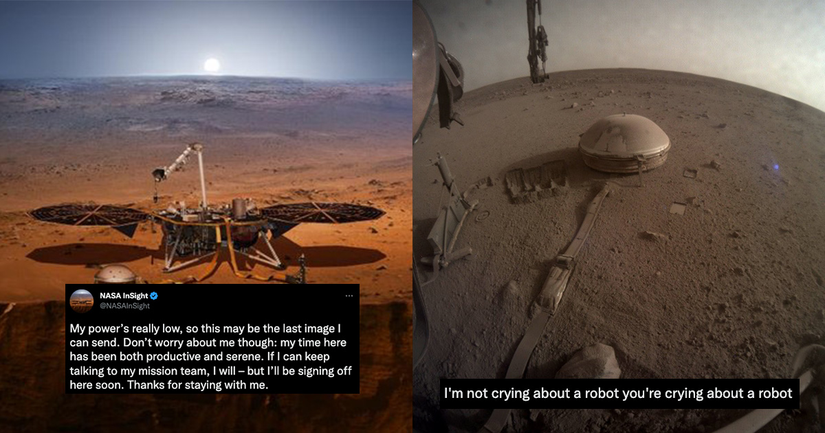 The internet is in its feels over the possibly last photo of NASA's InSight lander • PhilSTAR Life